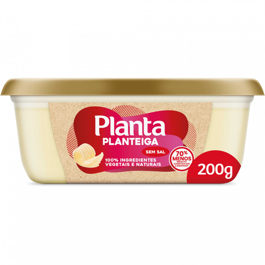 Creme para Barrar Planteiga sem sal Planta 200gr - Fresh2Go